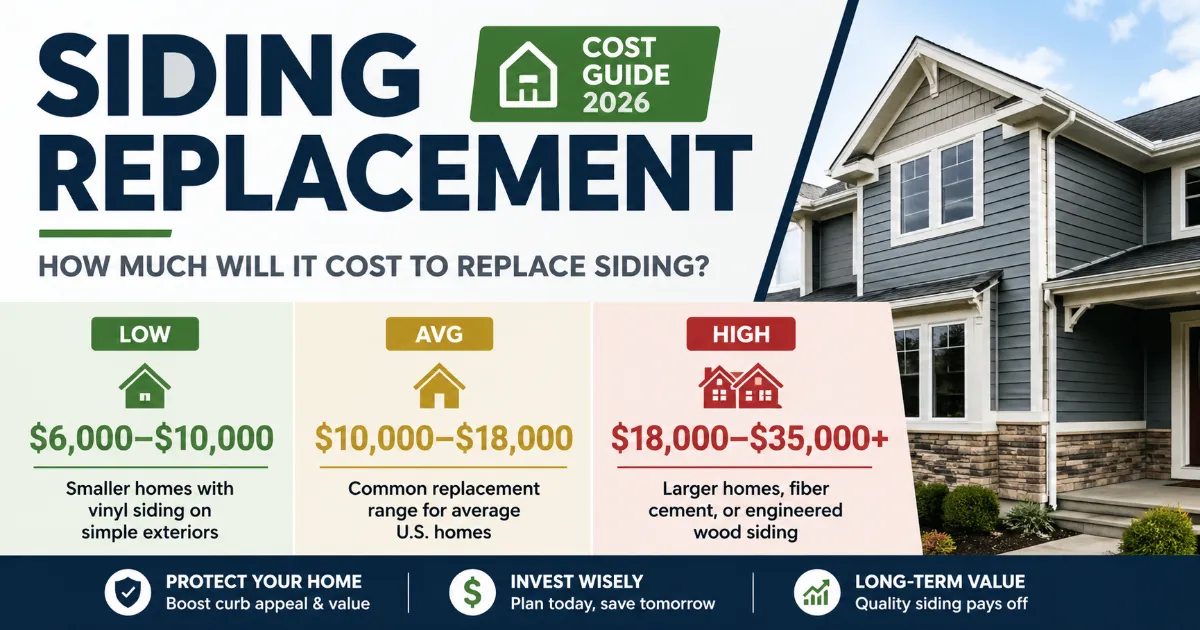 Siding Replacement Cost Guide | Home Project Cost Guide